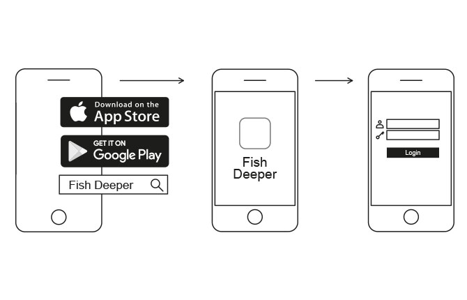 Instalar la aplicación Deeper
